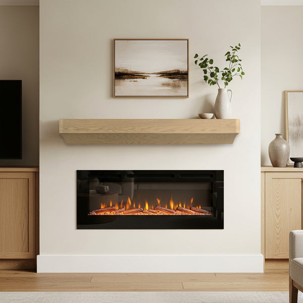 Forma Wood Mantel Shelf – Mantels Direct