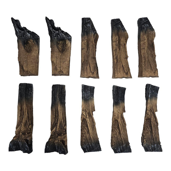 Modern Ember Rustic Log Accessory Kit for Modern Ember Skyline 50"-60” – Mantels Direct