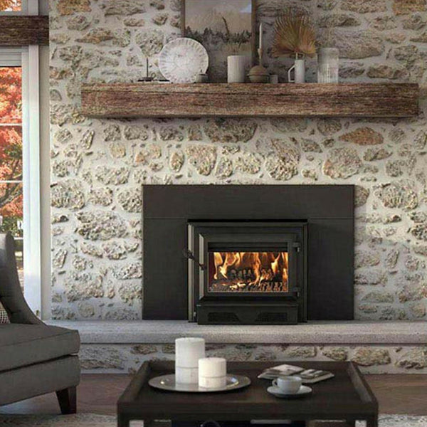 Ventis HEI350 Wood Fireplace Insert with 32 x 50 Faceplate – Mantels Direct