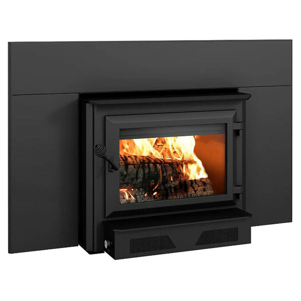 Ventis HEI350 Wood Fireplace Insert with 32 x 50 Faceplate – Mantels Direct