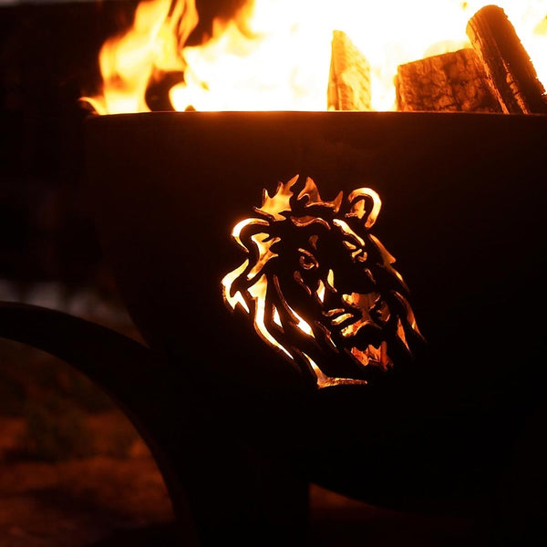 Africa's Big Five Artisan Outdoor Fire Pit – Mantels Direct