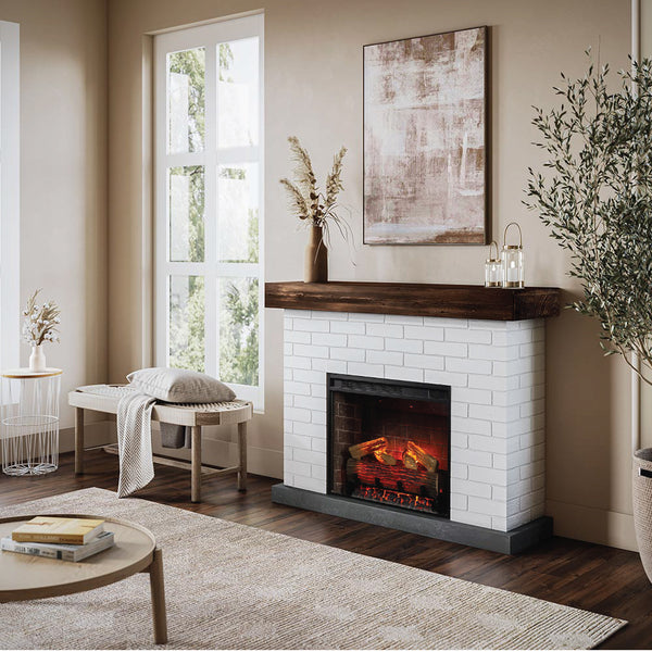 Country Living Jackson Smart Electric Fireplace Mantel Package ...