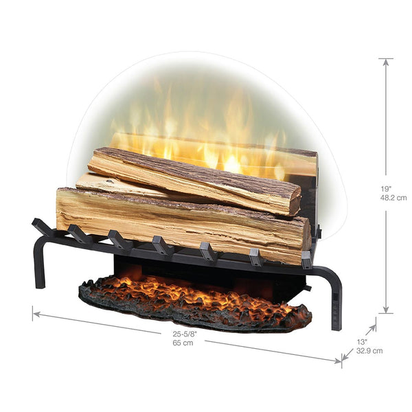 Dimplex 25-in Revillusion Fresh Cut Electric Fireplace Log Set w/ Ashm ...