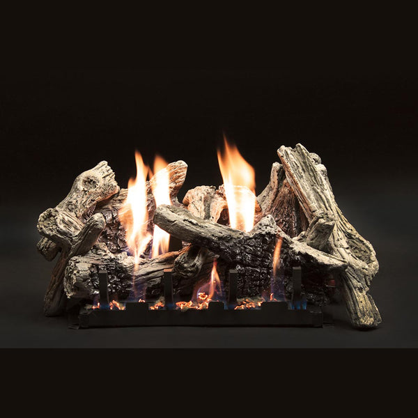 Empire Driftwood Burncrete Log Set – Mantels Direct