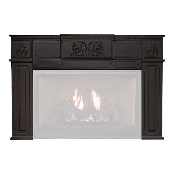 Empire Cast Iron Surround for Innsbrook Fireplace Insert – Mantels Direct