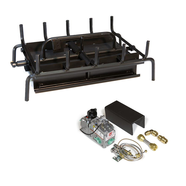 Grand Canyon Assembled See Through Vented Gas 3 Burner System – Mantels ...