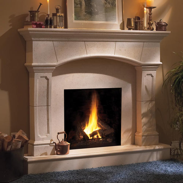 Hanover Classic Series Stone Fireplace Mantel – Mantels Direct