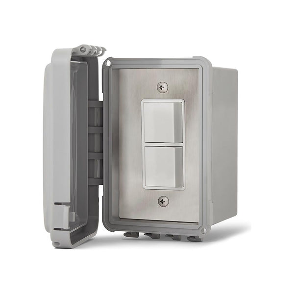Infratech Surface Mount Single Duplex Switch w/ Weatherproof Cover ...