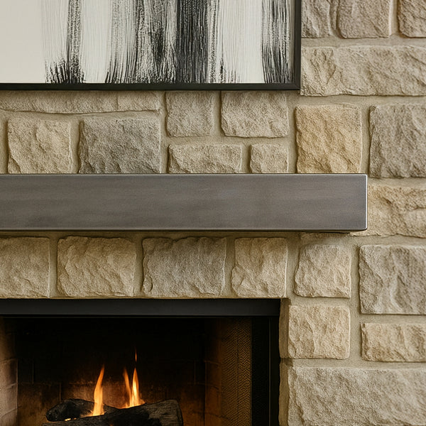 Lustra Metal Mantel Shelf – Mantels Direct