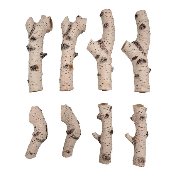 Modern Ember Birch Log Accessory Kit for Modern Ember 50" Skyline Wall ...