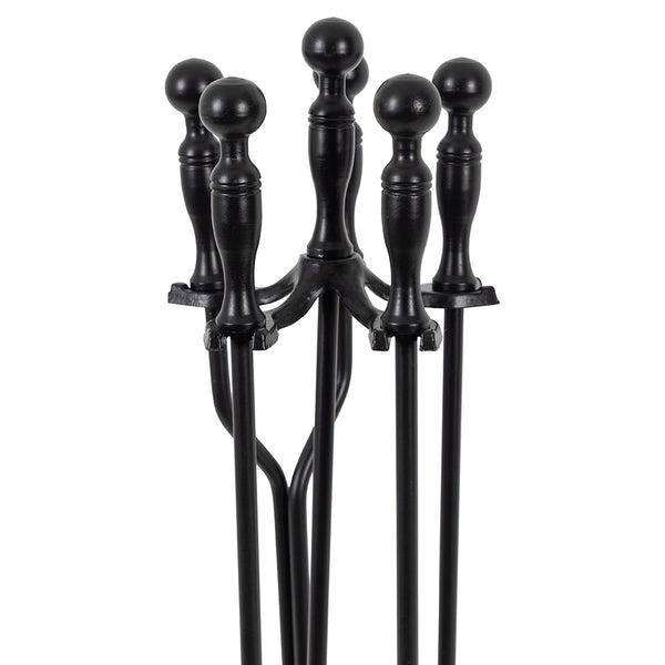 Modern Ember Cascade 5 Piece Fireplace Tool Set – Mantels Direct