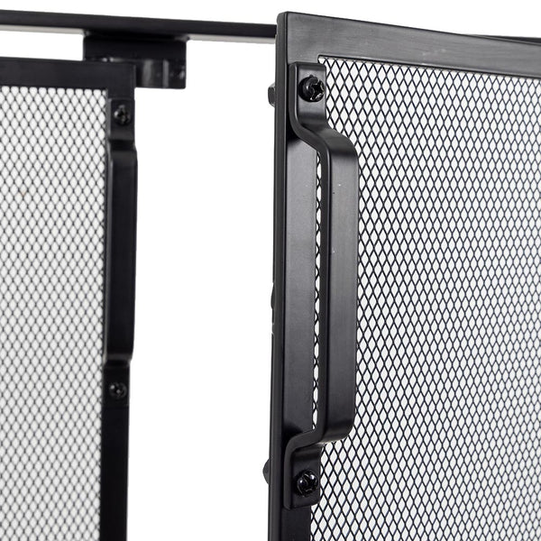 Modern Ember Aalto Fireplace Screen in Black – Mantels Direct