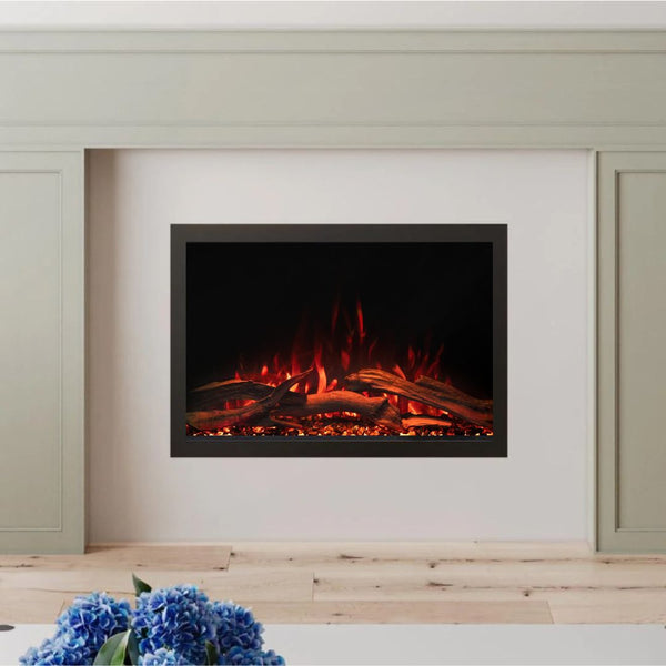 Modern Ember 26-in Highmark Traditional Built-In Electric Fireplace ...