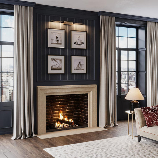 Aiden Stone Fireplace Mantel – Mantels Direct