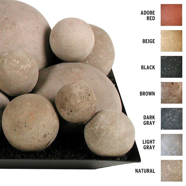 Rasmussen Massive Fireballs - 6 Inch – Mantels Direct