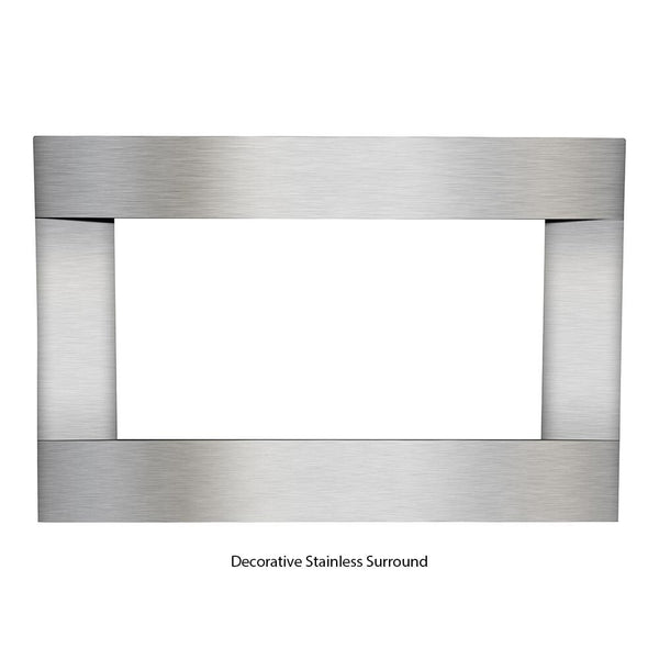 Sierra Flame Surround with Safety Barrier for Newcomb Series Fireplace ...