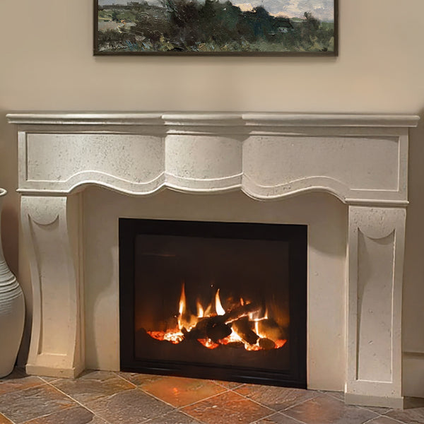 Surrey Classic Series Stone Fireplace Mantel – Mantels Direct