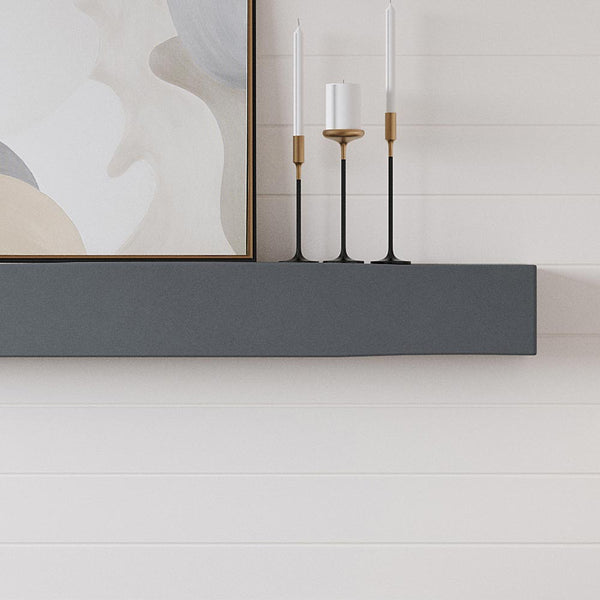 Thermastone Modern Concrete Fireplace Mantel Shelf – Mantels Direct