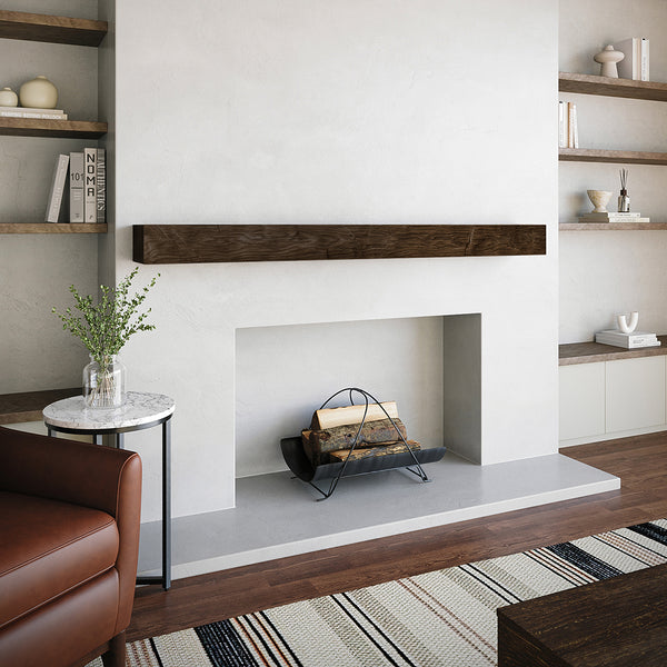 Ashcroft Concrete Fireplace Mantel Shelf – Mantels Direct