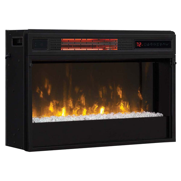 ClassicFlame 26-In 3D SpectraFire Plus Infrared Fireplace Insert w/ Gl ...
