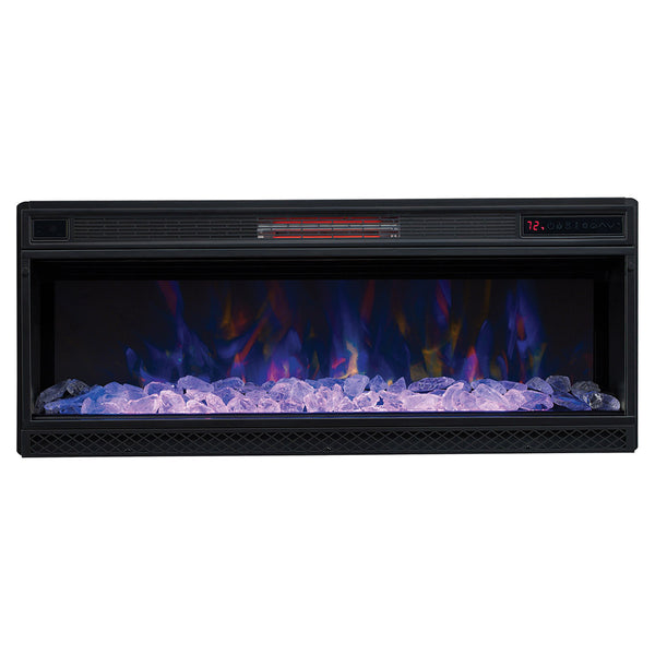 ClassicFlame 42-In 3D Spectrafire Plus Infrared Electric Fireplace Ins ...