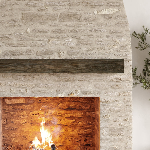 Lodge Cast Stone Mantel Shelf – Mantels Direct