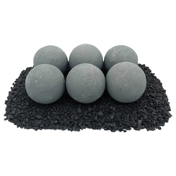 American Fire Glass Uniform Lite Stone Fireball Set – Mantels Direct